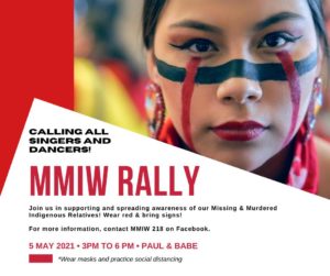May 5 Bemidji MMIW Rally: Calling All Singers and Dancers | Indigenous ...